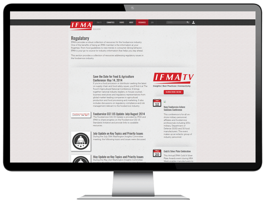 IFMA Web Development Case Study | Marcel Digital