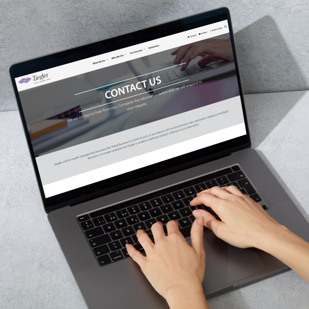 Ziegler Web Development Case Study | Marcel Digital