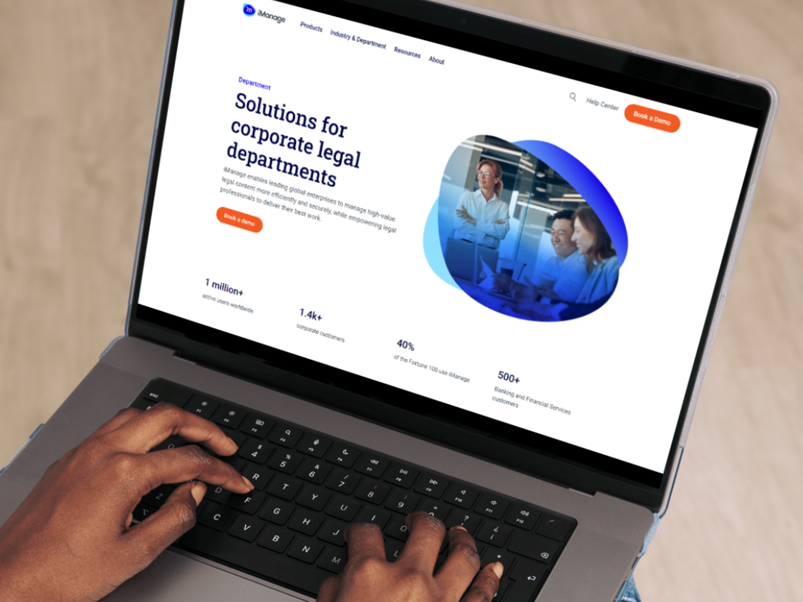 iManage Web Development Case Study | Marcel Digital