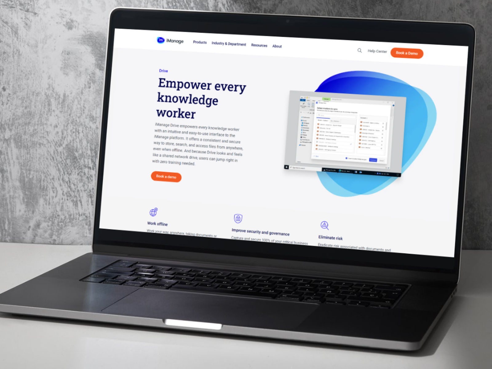 iManage Web Development Case Study | Marcel Digital