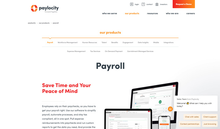 Paylocity Web Development Case Study | Marcel Digital