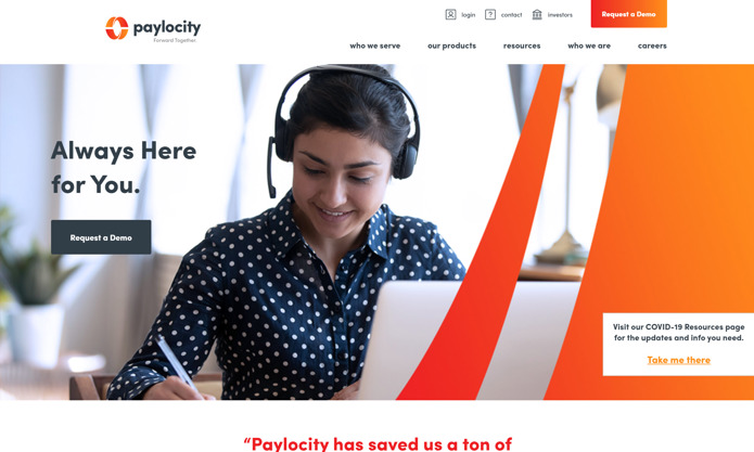 Paylocity Web Development Case Study | Marcel Digital