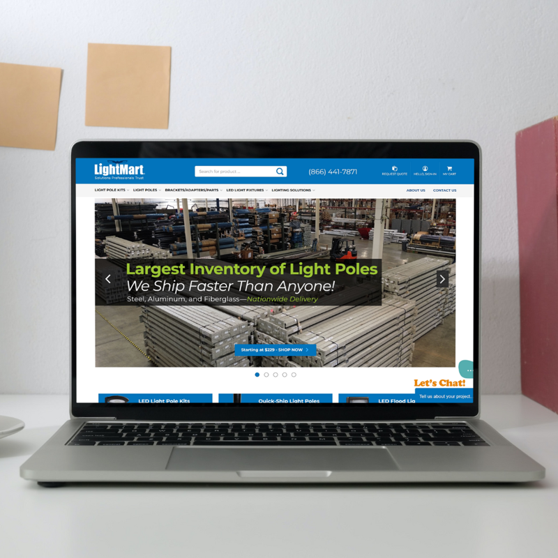 LightMart SEO, Paid Media, and Analytics Case Study | Marcel Digital