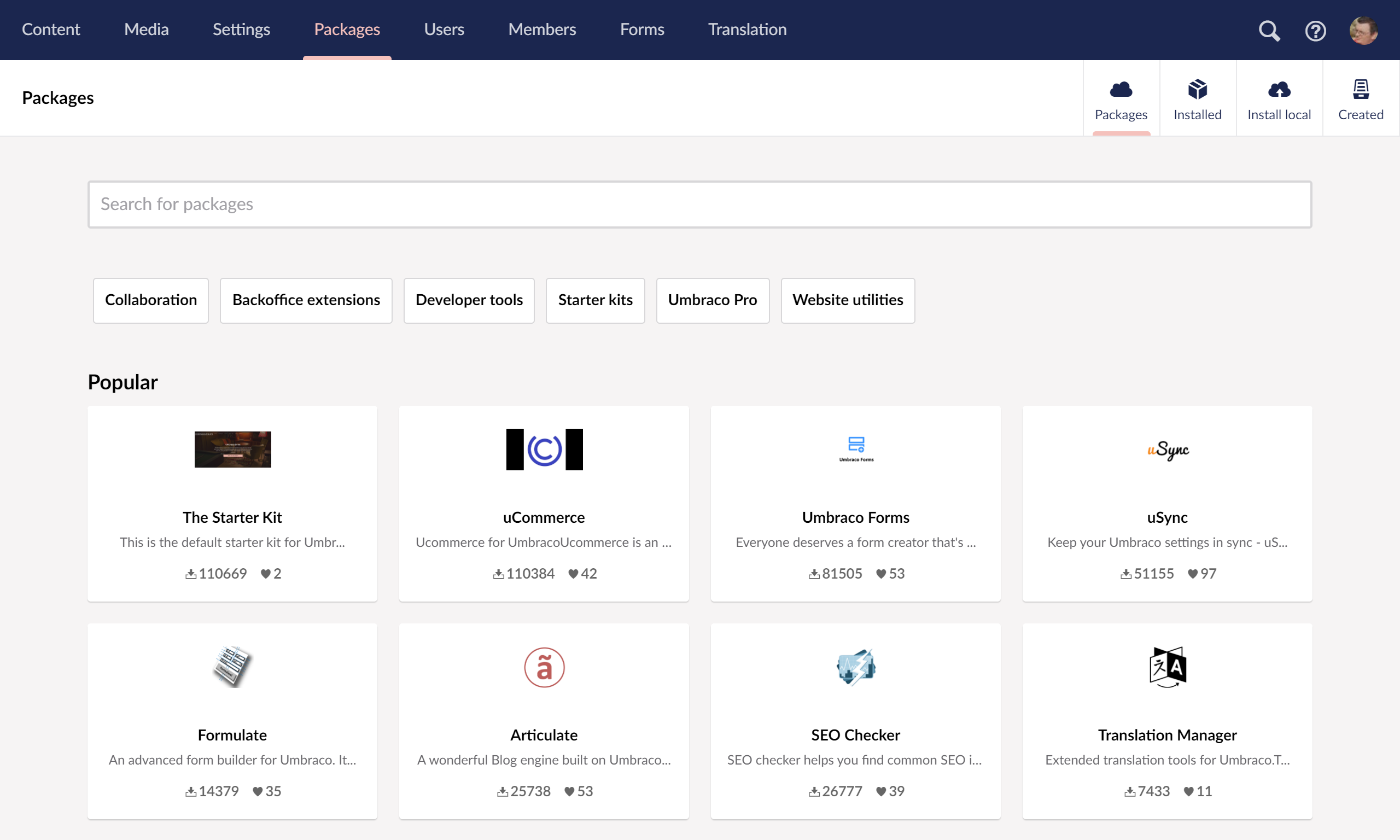 How to Use Umbraco Marketplace | Marcel Digital