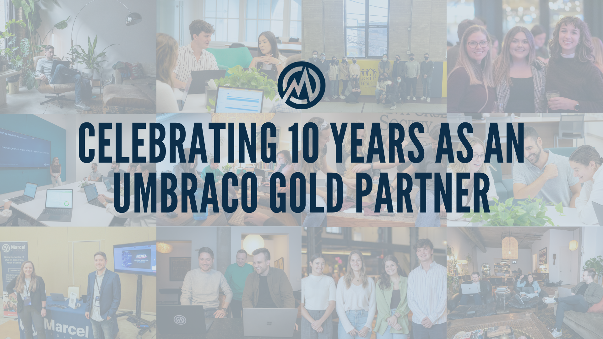 Celebrating 10 Years as an Umbraco Gold Partner | Marcel Digital