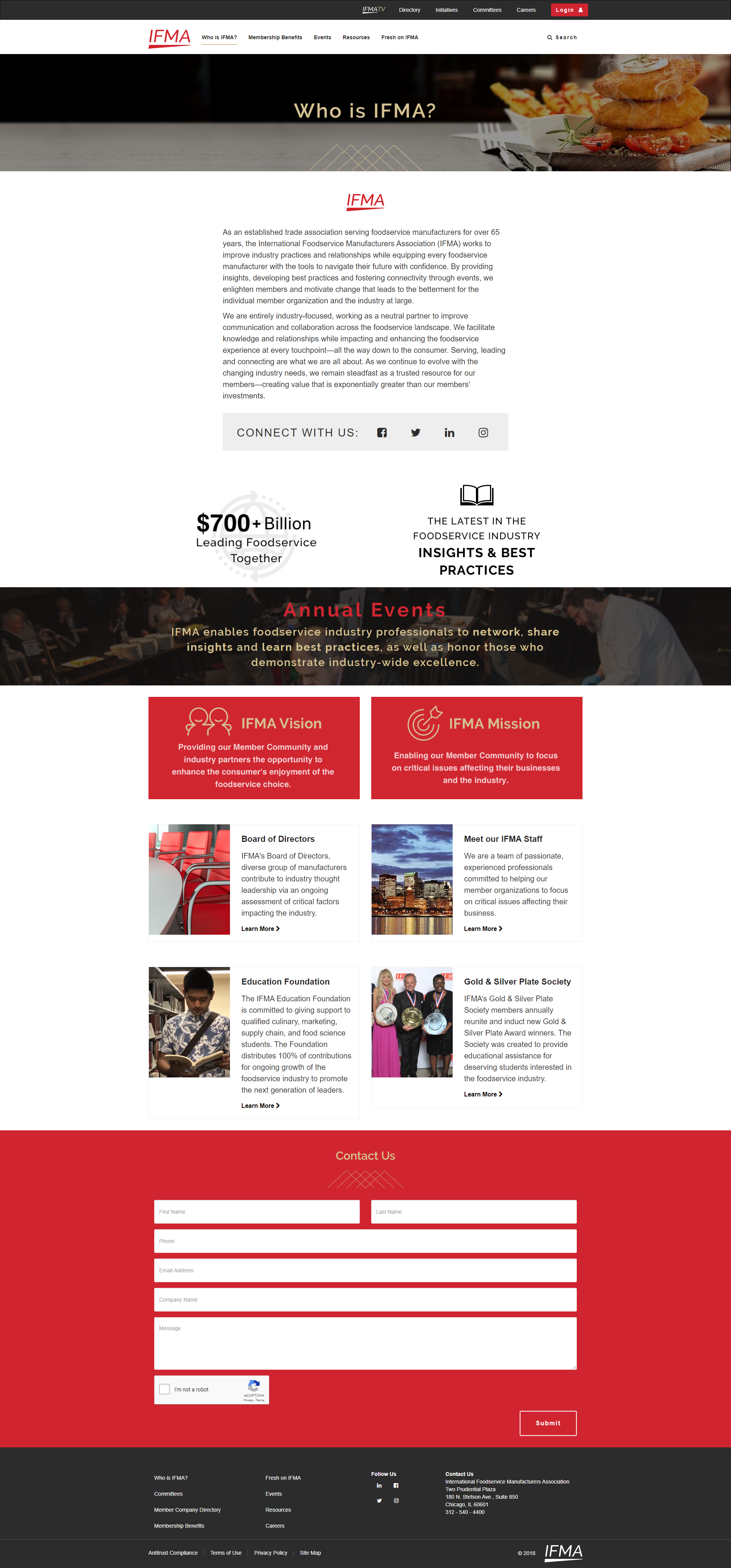 IFMA Web Development Case Study | Marcel Digital