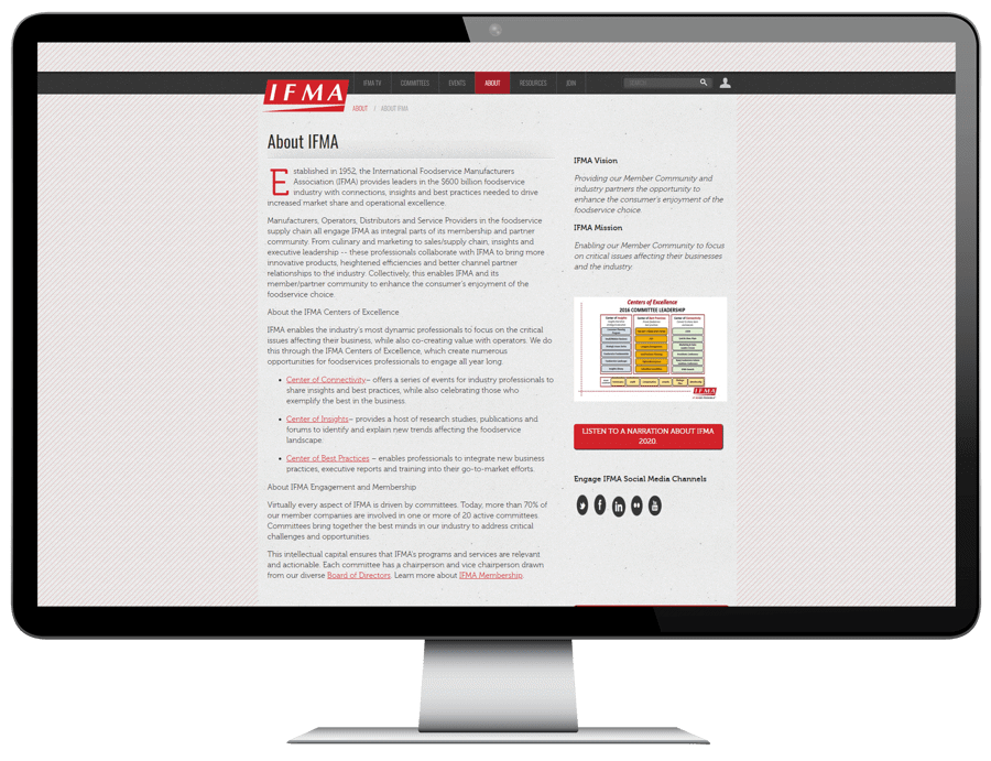 IFMA Web Development Case Study | Marcel Digital
